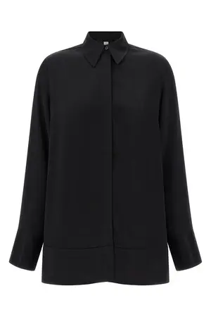 TOTEME Soft Tuxedo' Shirt - Black