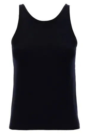 Max Mara Stretch Wool Knit Top
