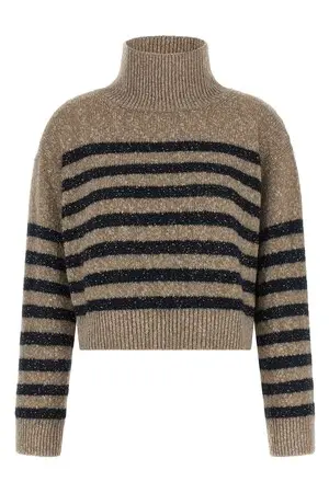 BRUNELLO CUCINELLI 'dazzling Stripes' Sweater