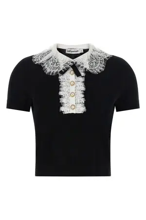 Self-portrait Collared Tops