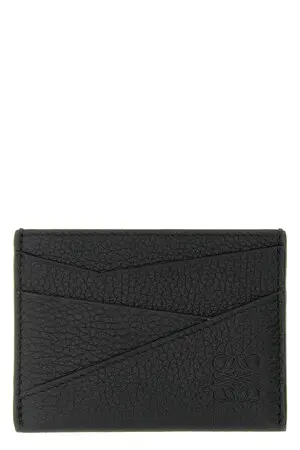Loewe Puzzle Edge' Card Holder - Black