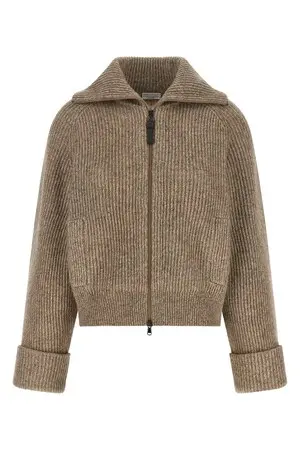 Brunello Cucinelli Cashmere And Vicuña Mélange Cardigan