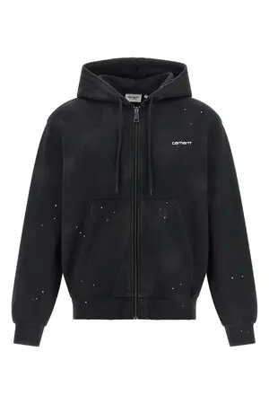 Carhartt Work In Progress Painter Cotton Hoodie - Black