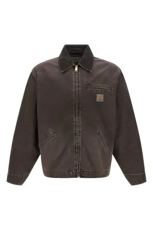 Carhartt Work In Progress Detroit' Jacket - Brown