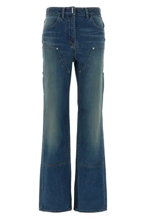 Givenchy Wide Leg Denim Jeans