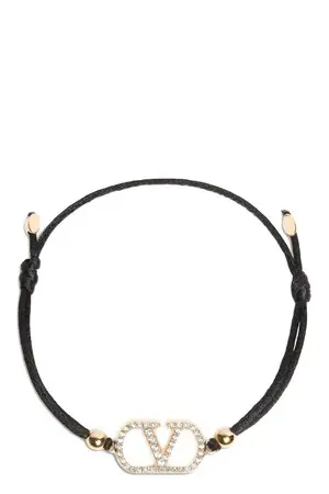 Valentino Garavani Vlogo' Bracelet - Black
