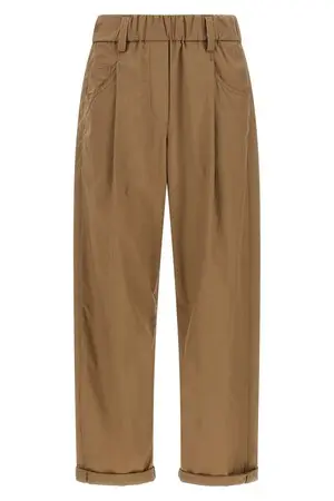 Brunello Cucinelli Poplin Track Pants