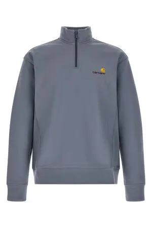 Carhartt Work In Progress American Script' Sweatshirt - Blue