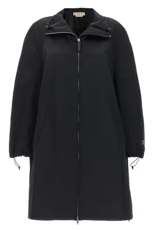 Marni Satin Technical Fabric Parka