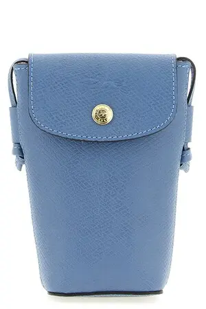 Longchamp 'épure' Smartphone Holder Light Blue