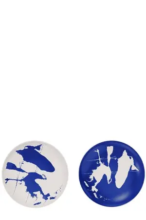 CASSINA Le Monde De Charlotte Perriand Neige' 2 Dinner Plate Set ⌀ 27 - Multi