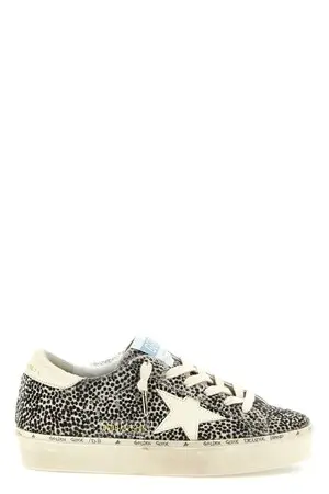GOLDEN GOOSE Hi Star Animal Print Leather Sneakers