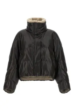 Brunello Cucinelli Padded Leather Jacket