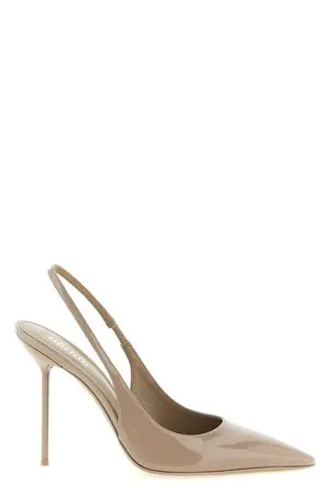 Paris Texas Lidia Slingback Pumps - Beige