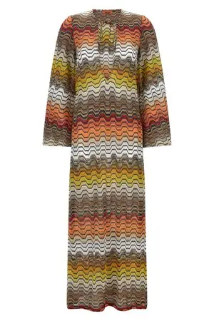 Missoni Greek Motif Cover-up Dress