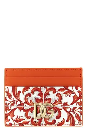 Dolce & Gabbana 3.5' Card Holder - Orange