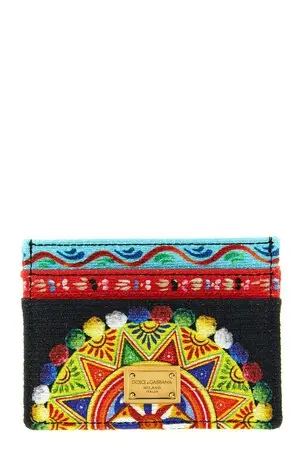Dolce & Gabbana Carretto' Card Holder - Multi
