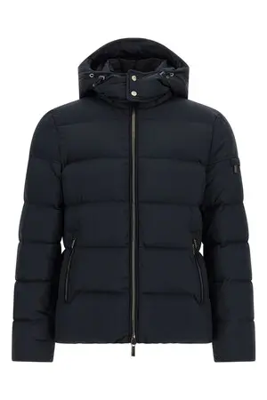 MOORER Brettacqua' Line Bomber Jacket - Blue