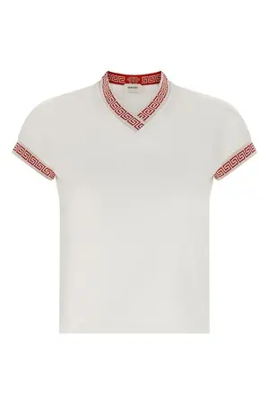 Versace Greca And Medusa T-shirt - Red