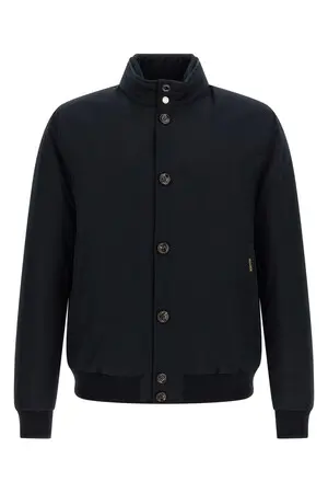 MOORER Janos' Bomber Jacket 'acqua' Line - Blue
