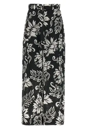 Sacai Floral Print Trousers