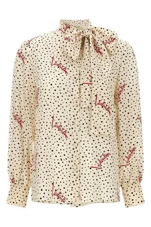 Valentino Garavani Bollicine Plusdepois Silk Shirt - Multi