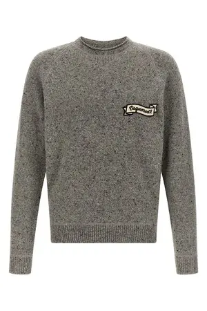 Dsquared2 Knop Yarn Sweater - Gray