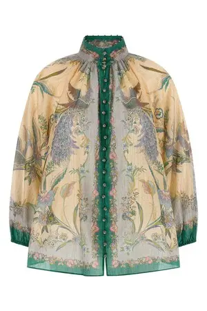 Zimmermann Indra Printed Blouse - Multi