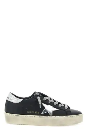 GOLDEN GOOSE Hi Star Leather Sneakers