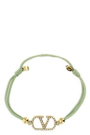 Valentino Garavani Vlogo Signature' Bracelet - Green