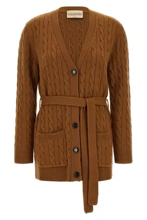 Valentino Garavani Vlogo Signature Cashmere Cardigan