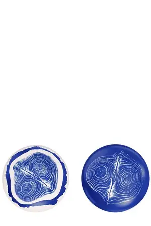 CASSINA Le Monde De Charlotte Perriand Tronc' 2 Dessert Plate Set ⌀ 2 - Multi
