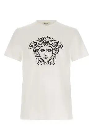 Versace Medusa' T-shirt - White/black
