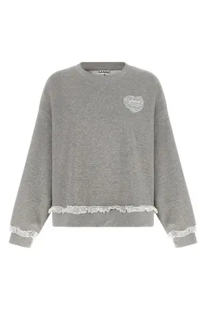 GANNI Isoli Sweatshirt - Gray
