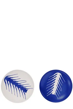 CASSINA Le Monde De Charlotte Perriand Arête' 2 Dinner Plate Set ⌀ 27 - Multi