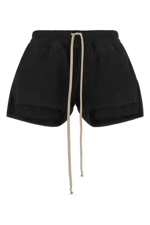 Rick Owens Fog Boxers' Lambskin Shorts