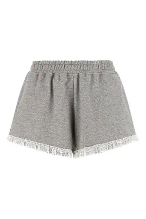 GANNI Isoli' Shorts - Gray