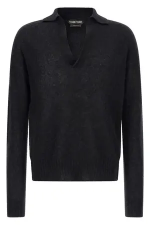 TOM FORD Cashmere And Silk Polo Shirt