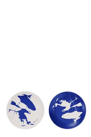CASSINA Le Monde De Charlotte Perriand Neige' 2 Service Plate Set ⌀ 3 - Multi