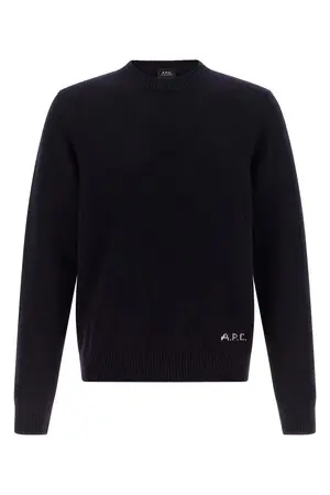 A.p.c. Edmond Wool Sweater - Blue