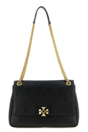 Tory Burch Charlie Shoulder Bag - Black