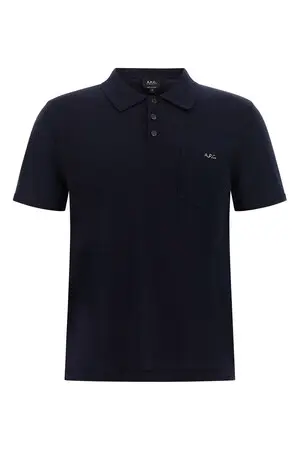 A.p.c. Gide' Polo Shirt - Blue