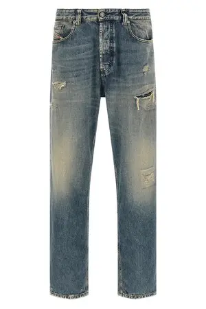DIESEL® D-macs Regular Fit Jeans - Blue