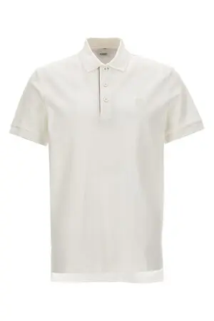 Burberry Eddie' Polo Shirt - White