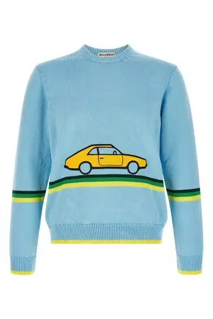 J.W.ANDERSON J. W.anderson 'car' Sweater - Light Blue
