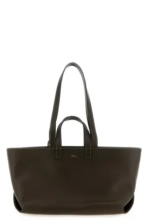 A.p.c. Le Drummer Large Shopping Bag - Brown