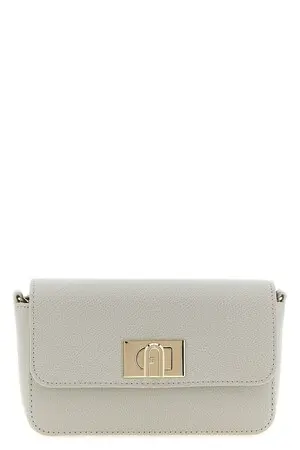 Furla 1927' Mini Crossbody Bag - Gray