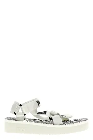 Palm Angels X Suicoke Depa Sandals - White/black