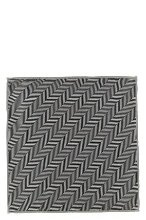 Brunello Cucinelli Chevron Pocket Clutch - Gray