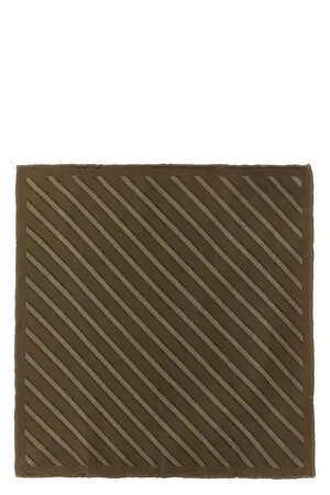 Brunello Cucinelli Regimental Pocket Clutch - Brown